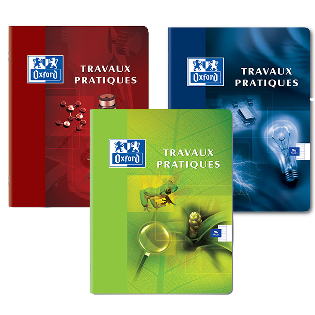 Cahier de travaux pratiques 96p 17x22 petit modèle sans spirale : Chez ...