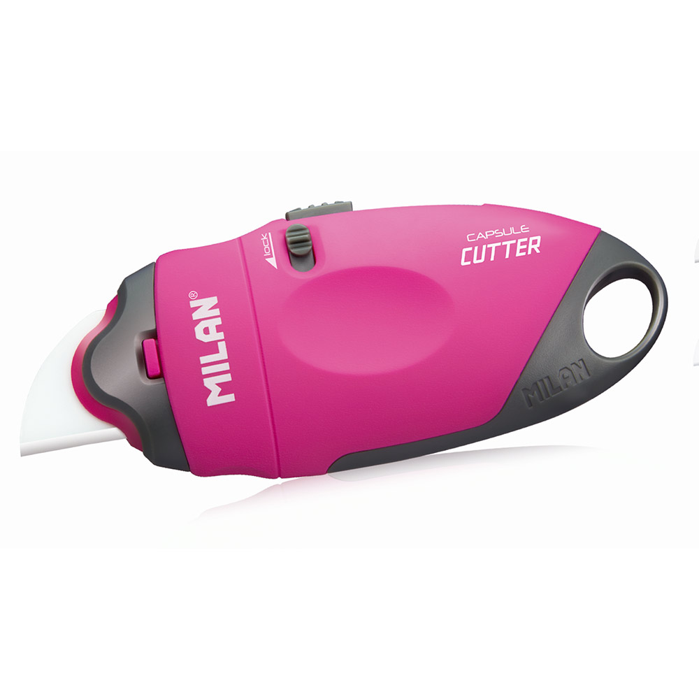 Cutter lame rétractable céramique MILAN Capsule Jaune : Chez ...