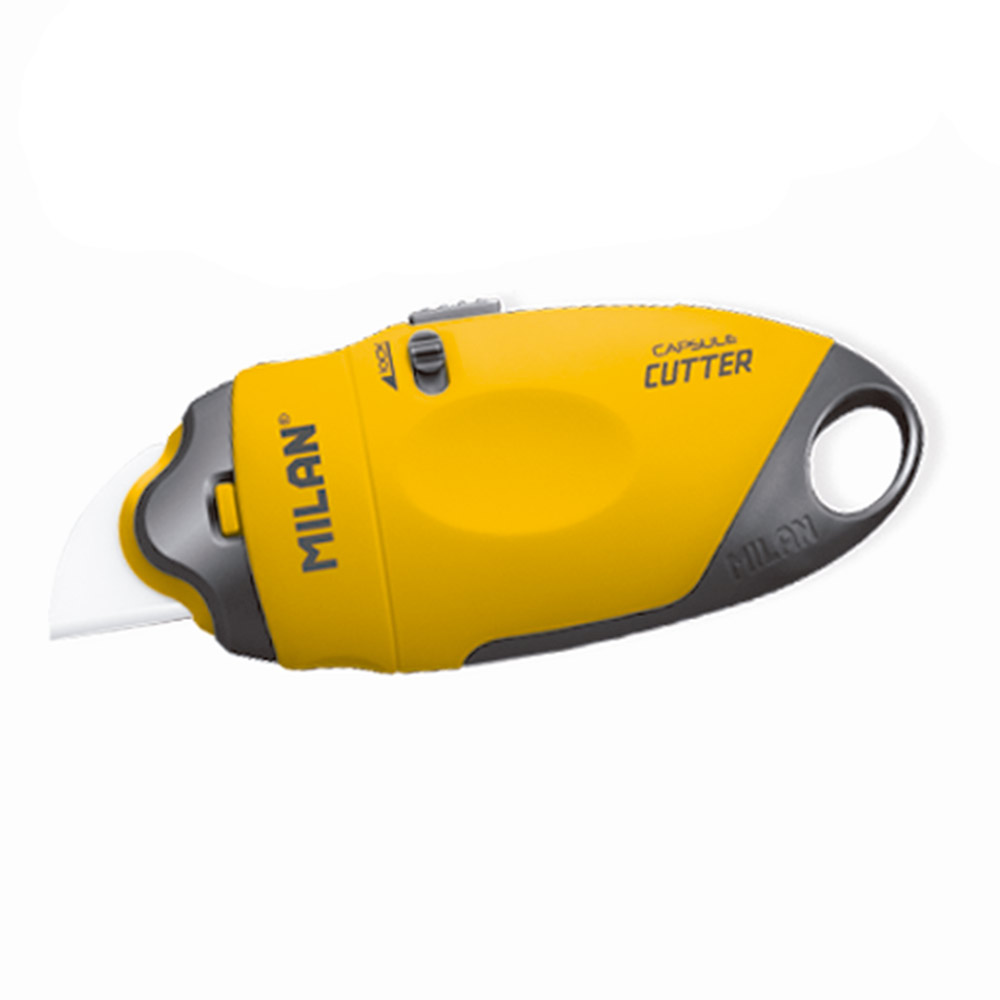 Cutter lame rétractable céramique MILAN Capsule Jaune : Chez ...