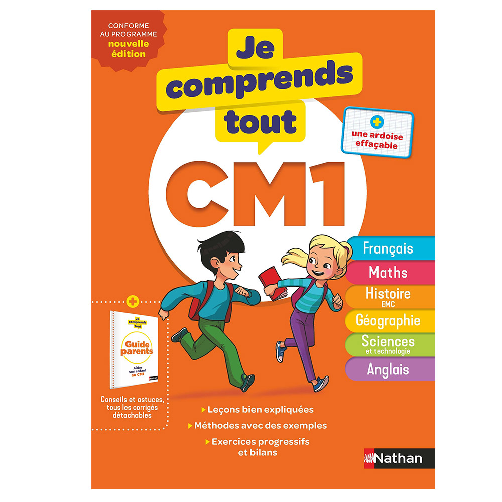 Cahier je comprends tout de NATHAN toutes les matières CM1 : Chez ...