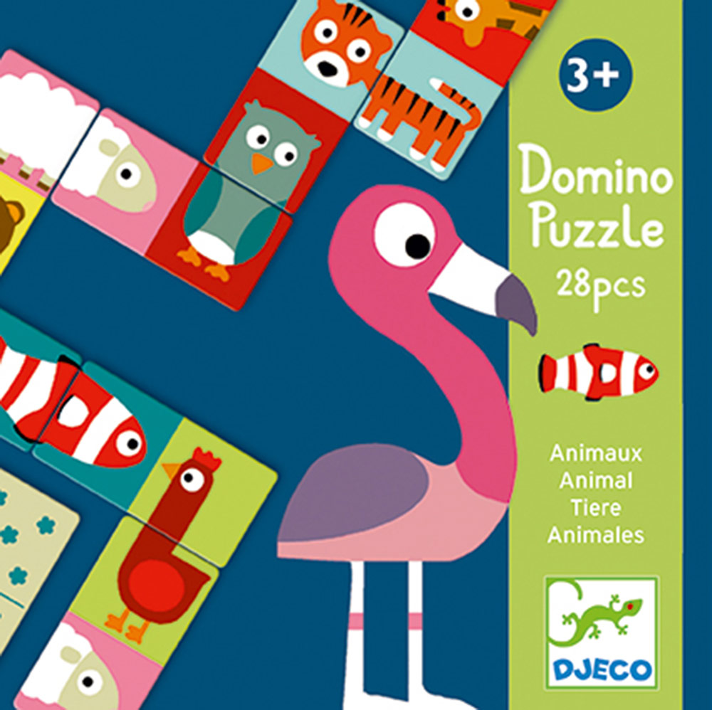 DJECO Domino 28 pièces - Les animaux : Chez Rentreediscount Les Trésors ...