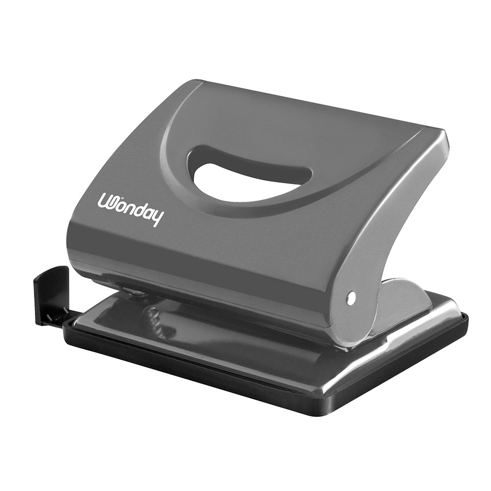 Perforateur 2 trous WONDAY 16 feuilles gris : Chez Rentreediscount ...