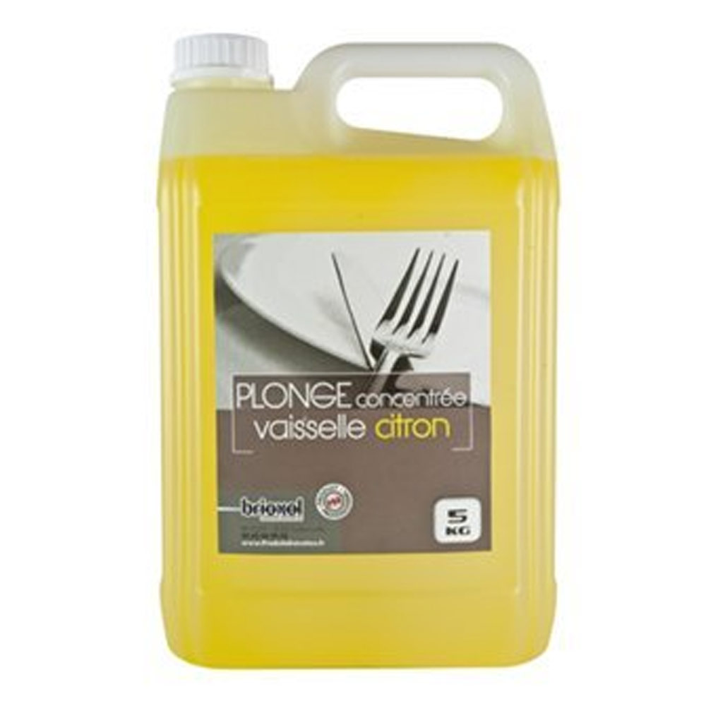 Liquide vaisselle plonge concentrée BRIOXOL - bidon de 5 litres : Chez Rentreediscount ...
