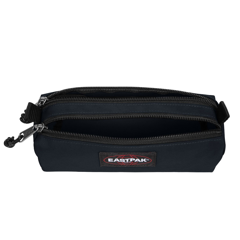 Trousse EASTPAK Double Benchmark Cloud Navy 2 compartiments : Chez ...