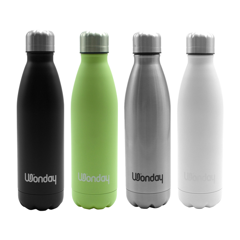 Gourde inox isotherme WONDAY 500ml : Chez Rentreediscount Cartables ...