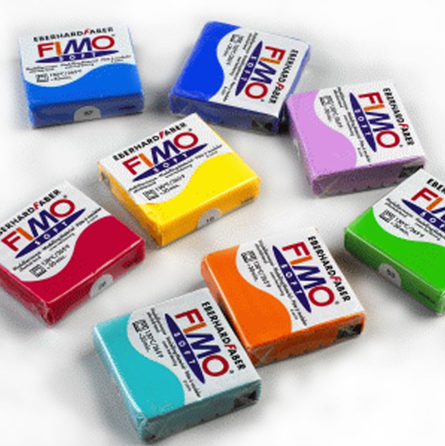 Pâte FIMO Soft 56g Blanche : Chez Rentreediscount Loisirs créatifs