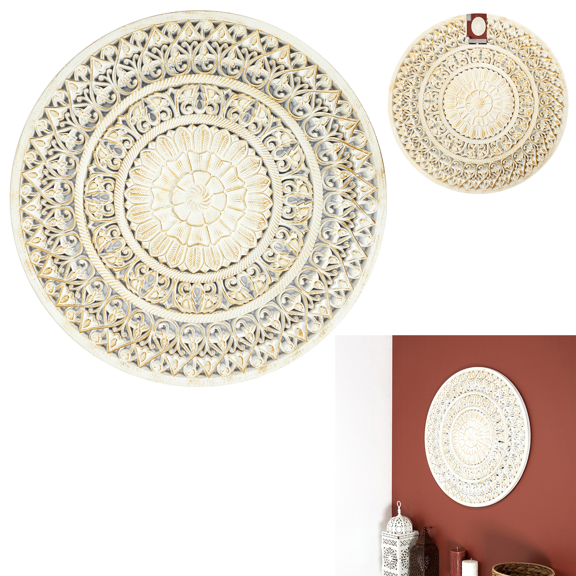 Décoration murale ronde 60cm : Chez Rentreediscount Ma jolie Déco