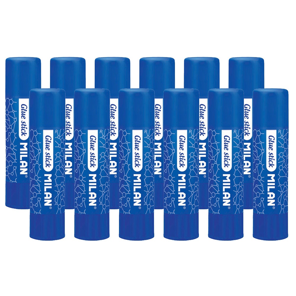 Lot de 12 MAXI Bâtons De Colle MILAN 21g de MILAN, Colles, sprays et ...